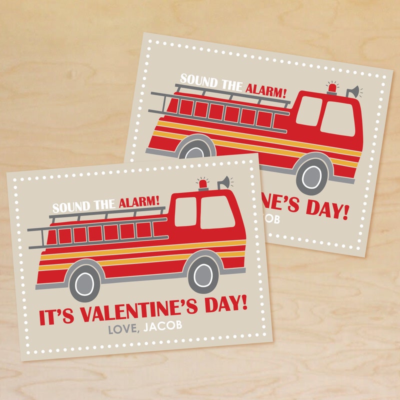Fire Truck Favors - Etsy