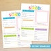 Back to School Interview, First Day of School Activity, Printable ...