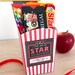 Movie Teacher Appreciation Printable, Teacher Movie Night Gift, Popcorn ...