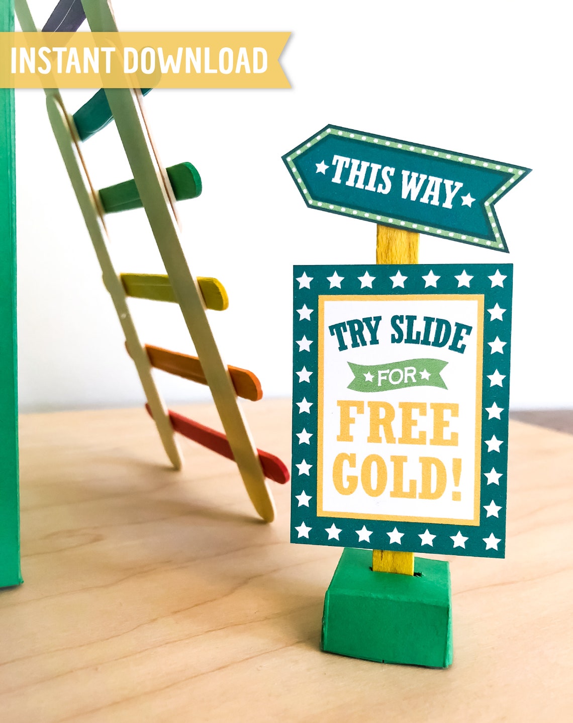 Leprechaun Trap Printable DIY Leprechaun Trap St. - Etsy