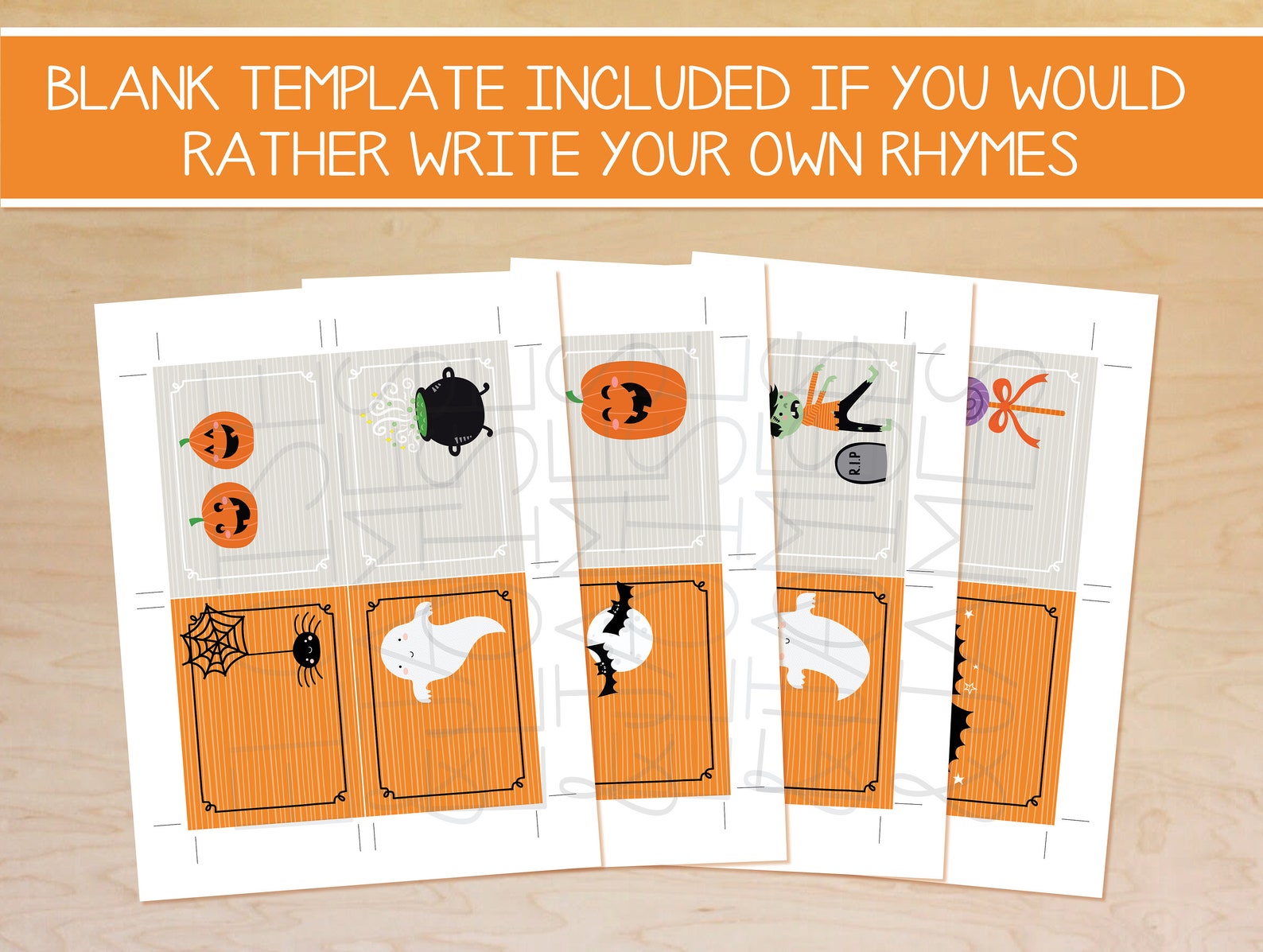 Outdoor Halloween Scavenger Hunt for Kids Halloween Treasure | Etsy