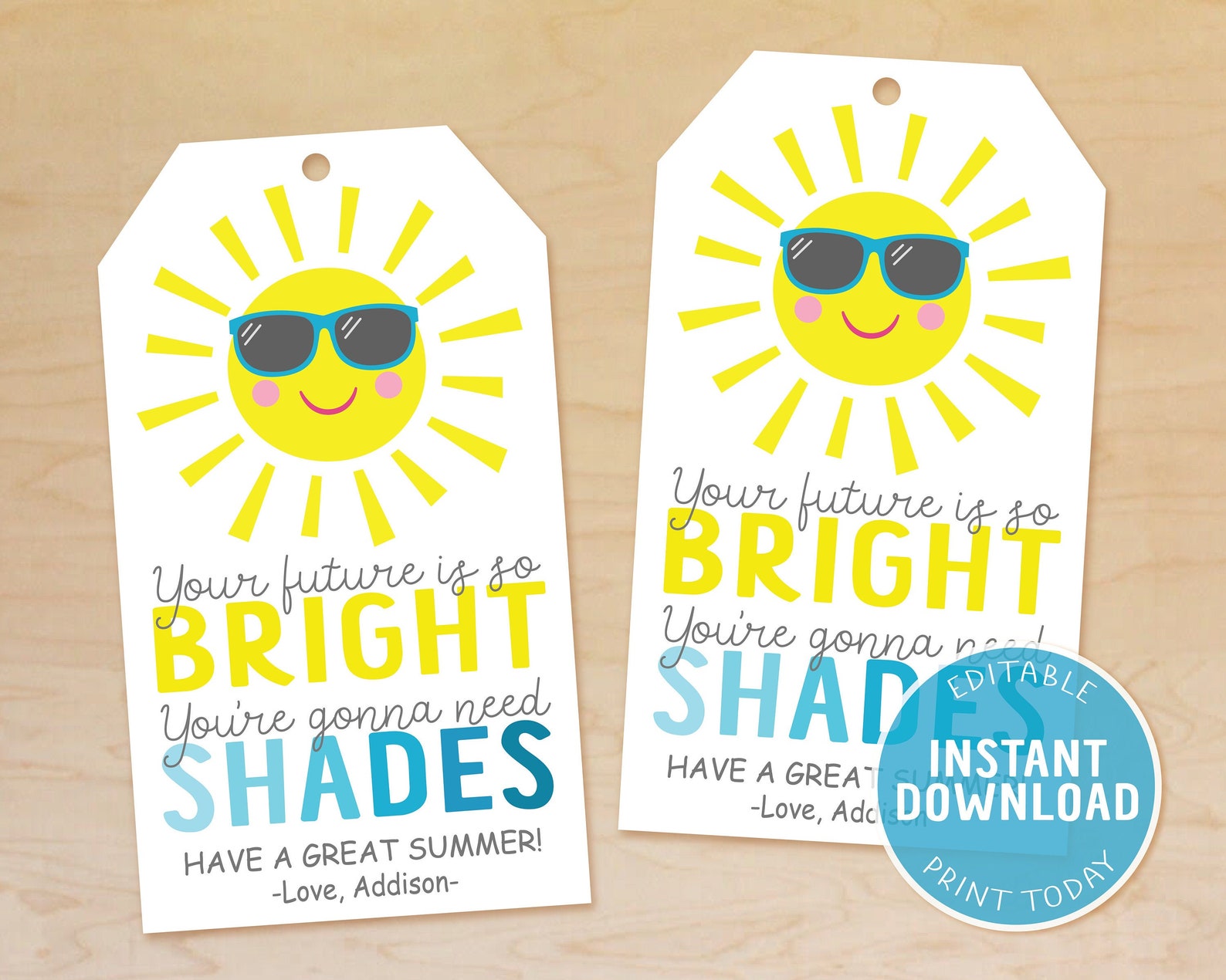 Future so Bright You're Gonna Need Shades End of the Year - Etsy
