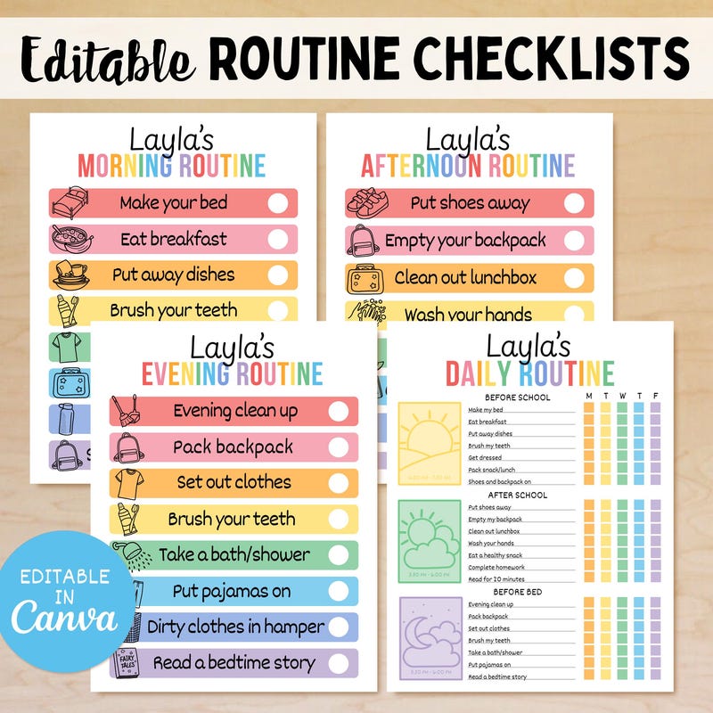 Chore Chart Kids With Pay - Etsy