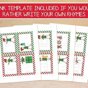 Christmas Scavenger Hunt, Elf Treasure Hunt, Scavenger Hunt for Kids ...