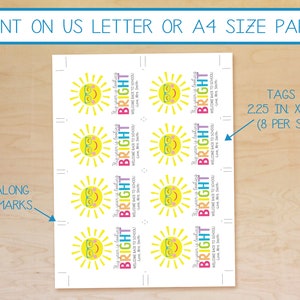 Back to School Gift Tags, This Year is Looking Bright, Welcome Back ...