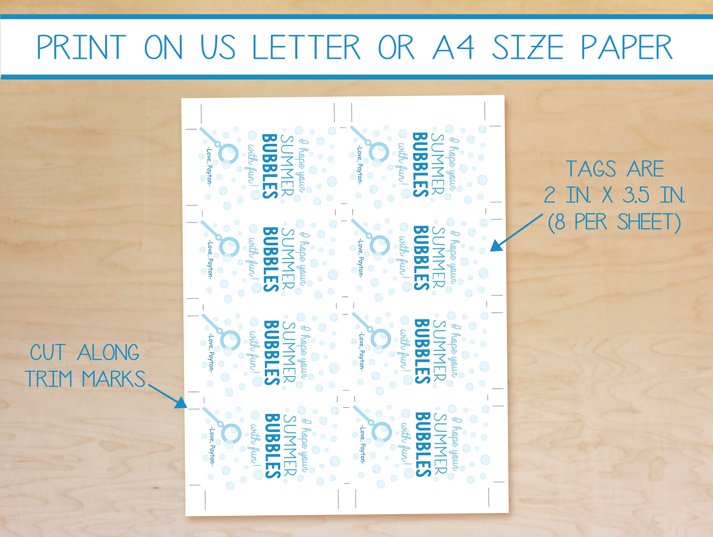 Hope Your Summer Bubbles With Fun, End of the Year Tag, Summer Break ...