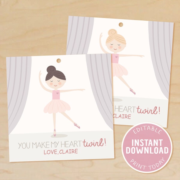 Brunette Ballerina - Etsy