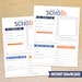 Back to School Interview, First Day of School Questionnaire, Printable ...