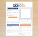 Back to School Interview, First Day of School Questionnaire, Printable ...