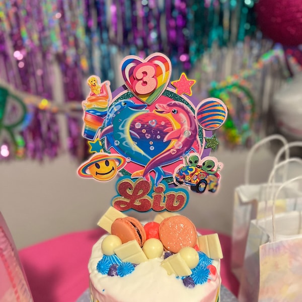 Lisa Frank Birthday Png - Etsy