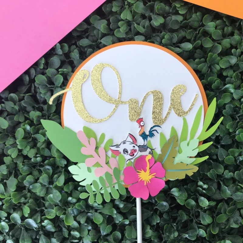 Moana Cake Topper - Etsy