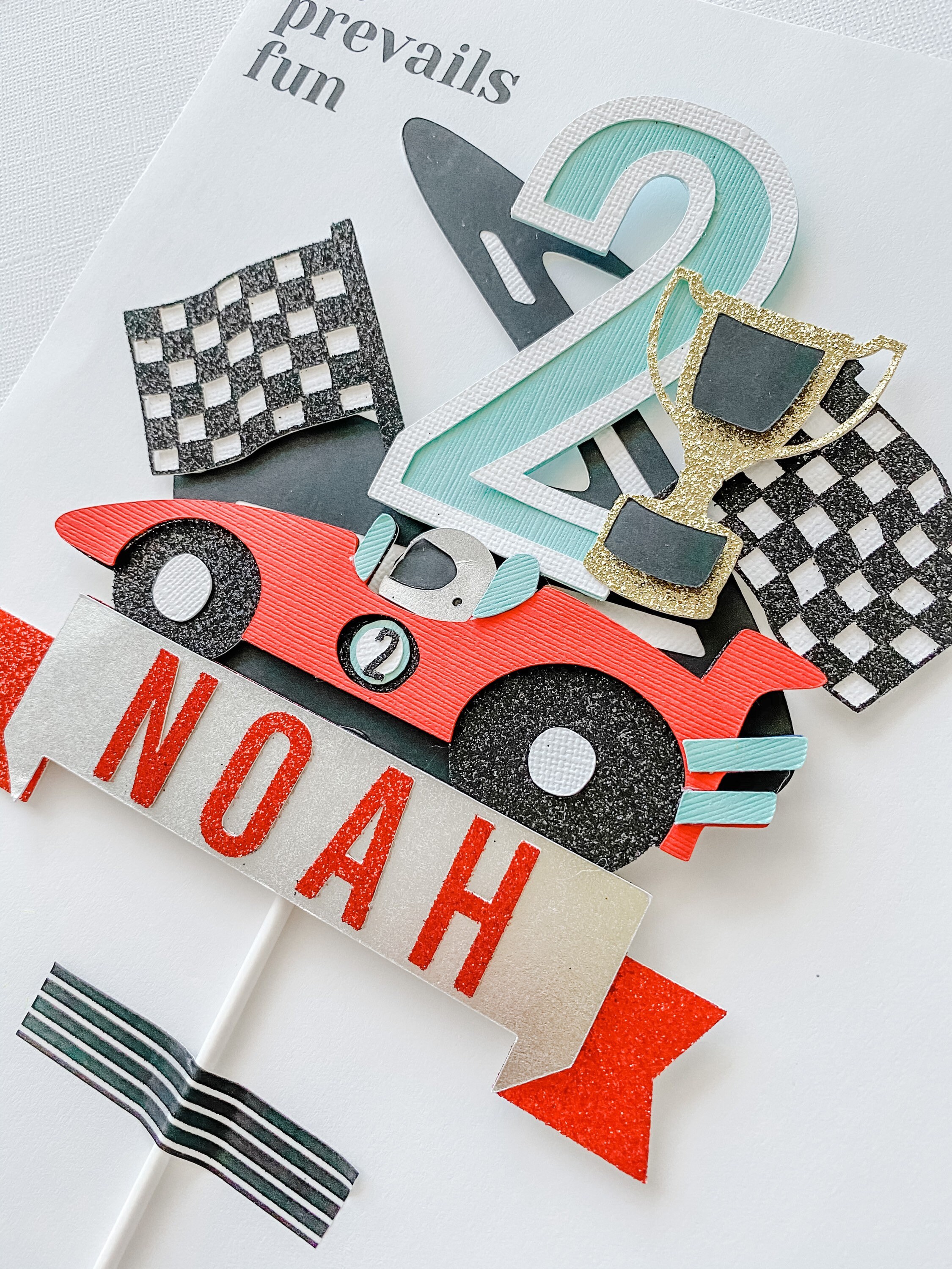 Vintage Car Cake Topper Race Car Topper Cars Theme Party - Etsy