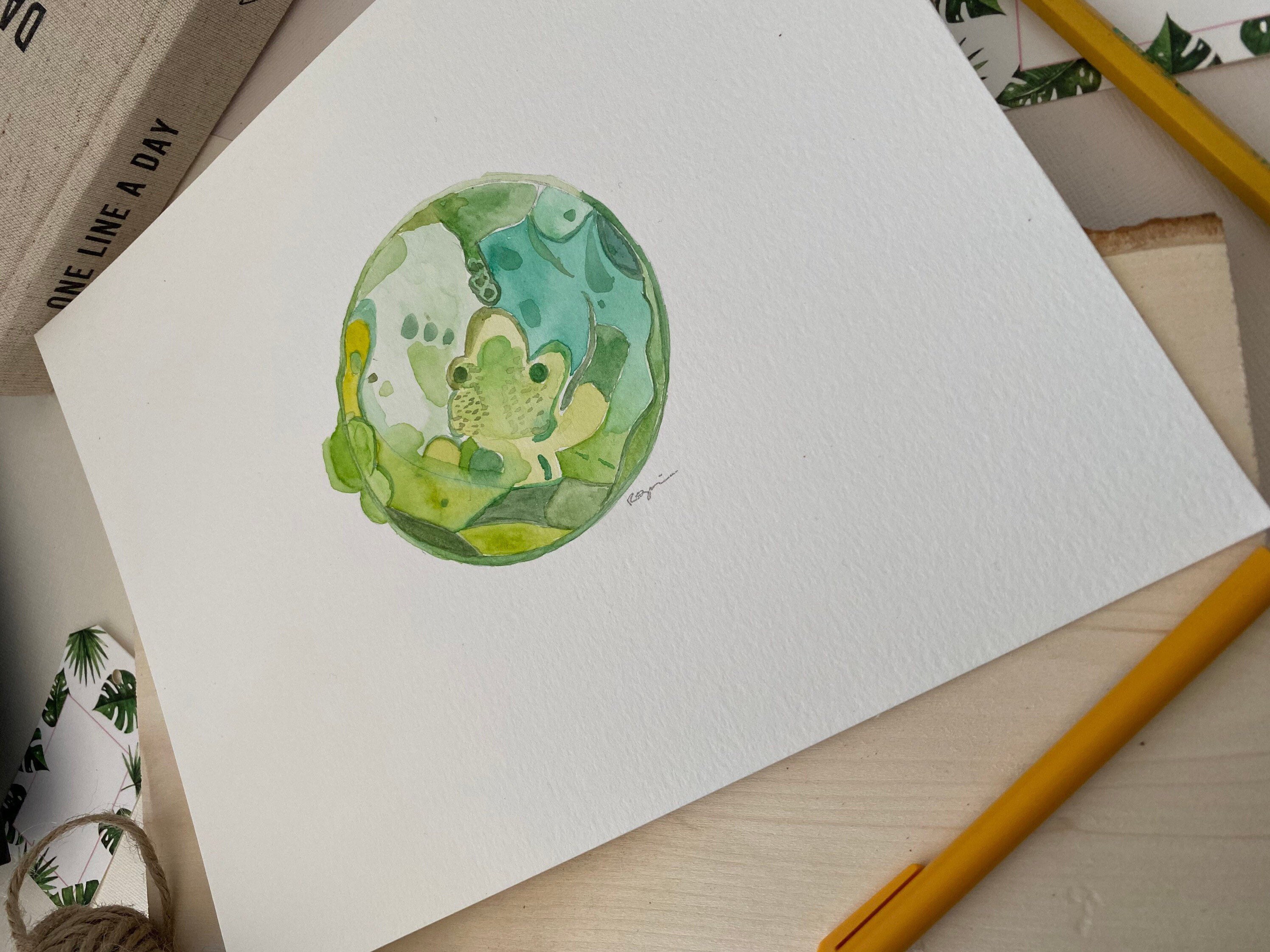 Custom Embryo Art Embryology Watercolor Painting Fertility | Etsy
