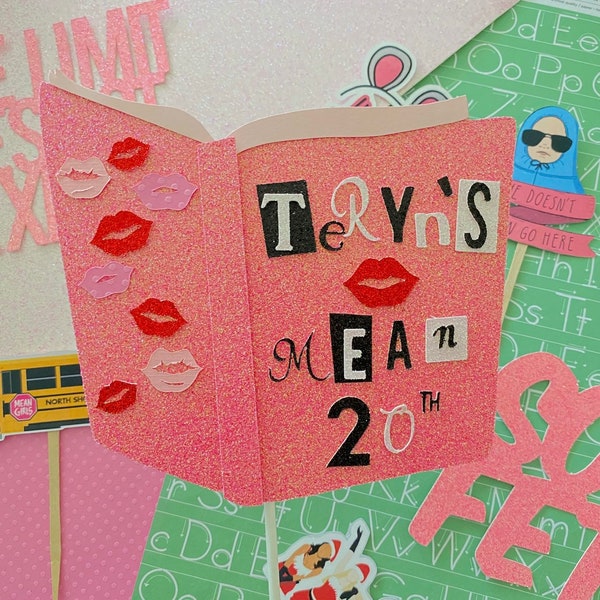 Mean Girls Burn Book Cake - Etsy