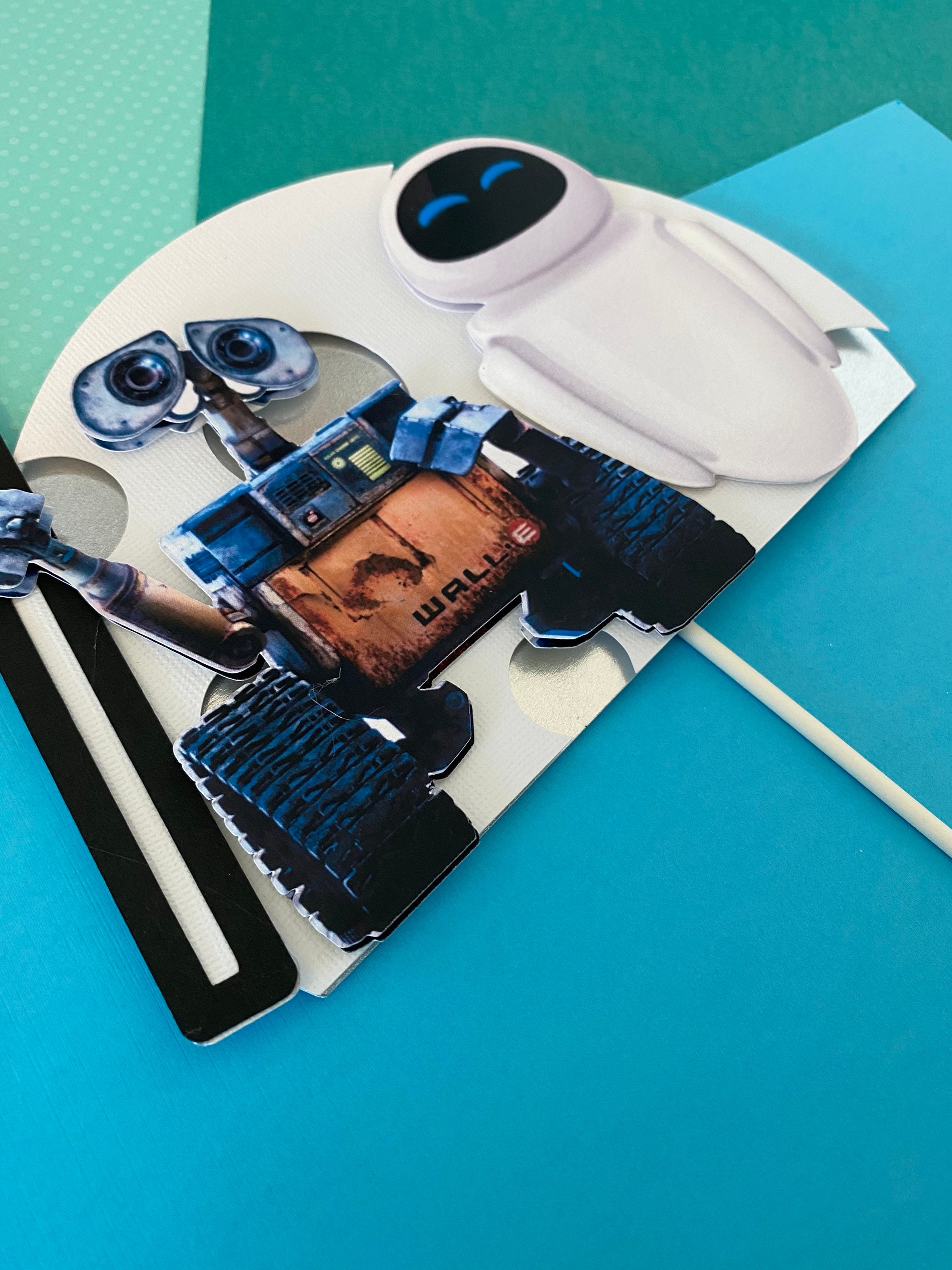 Walle Cake Topper Wall-e Birthday Wall E Theme Birthday - Etsy Ireland