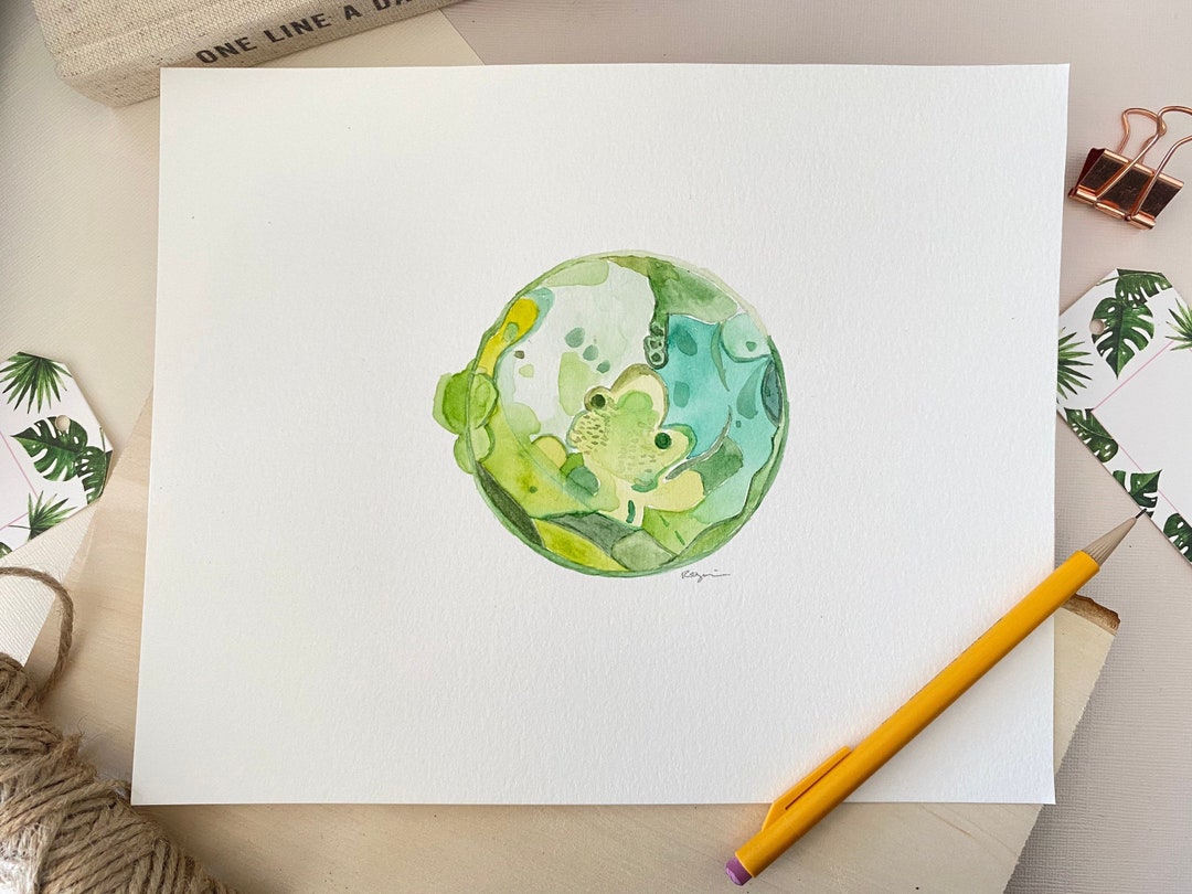 Custom Embryo Art - Embryology Watercolor Painting- Fertility Doctor ...