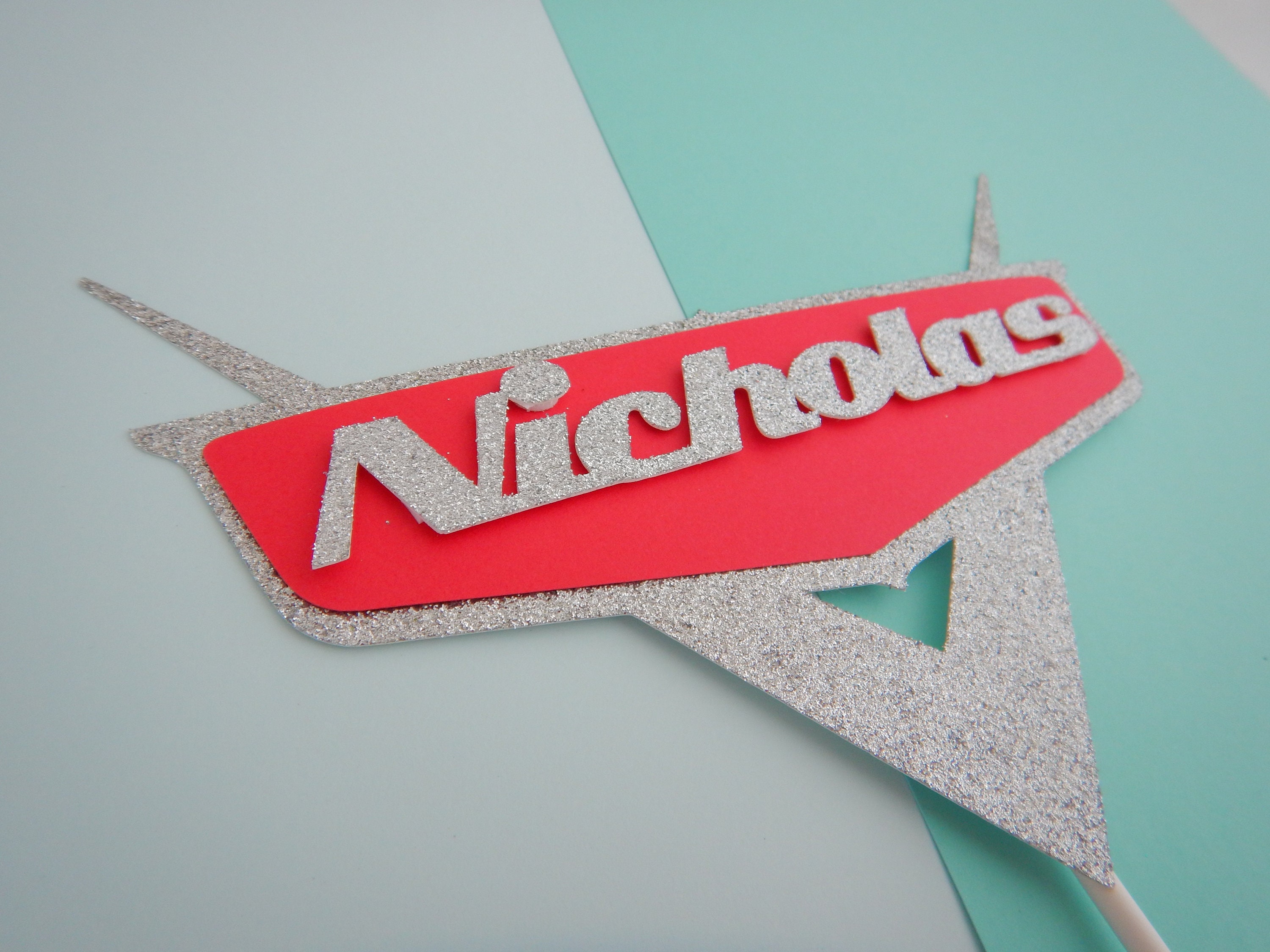 Personalized Name Topper Cars Theme Party Cars Topper Boy - Etsy
