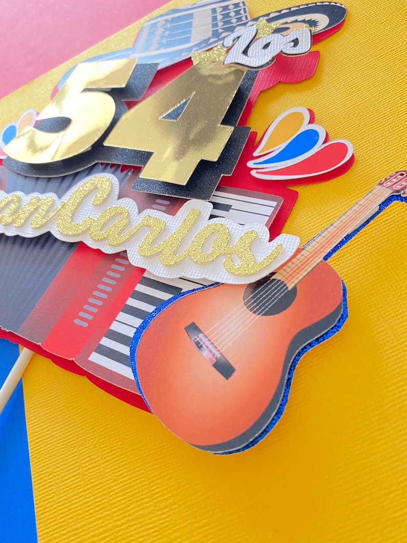 Customs Cake Topper Colombian Party - Etsy