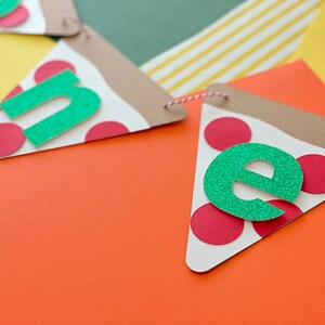 First Birthday Pizza Banner, Pizza Party, I Love Pizza, Whole Pie ...