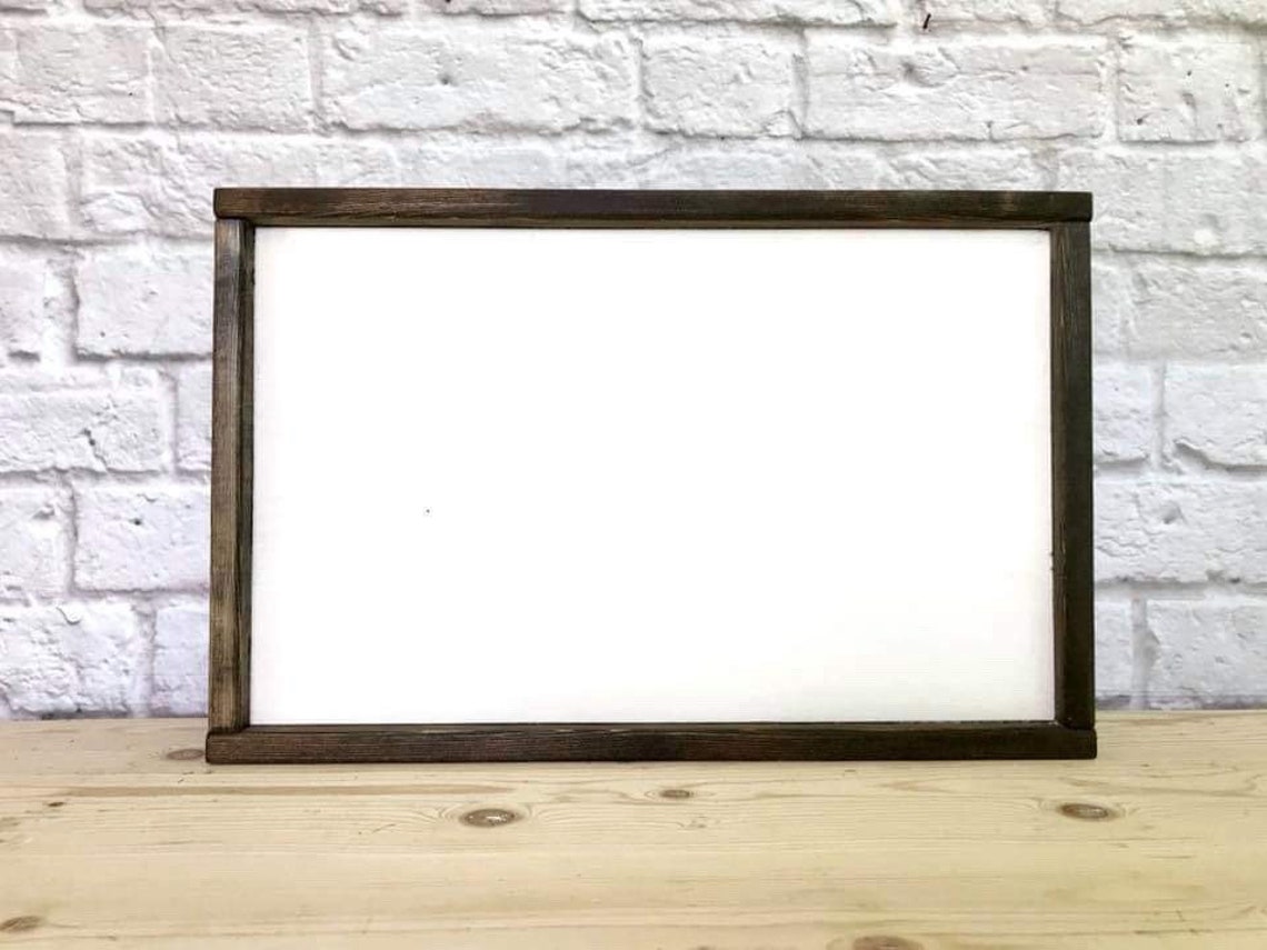 Framed Wood Sign, Diy Wood Sign, Blank Wood Sign, 12” Wide and 3 ...