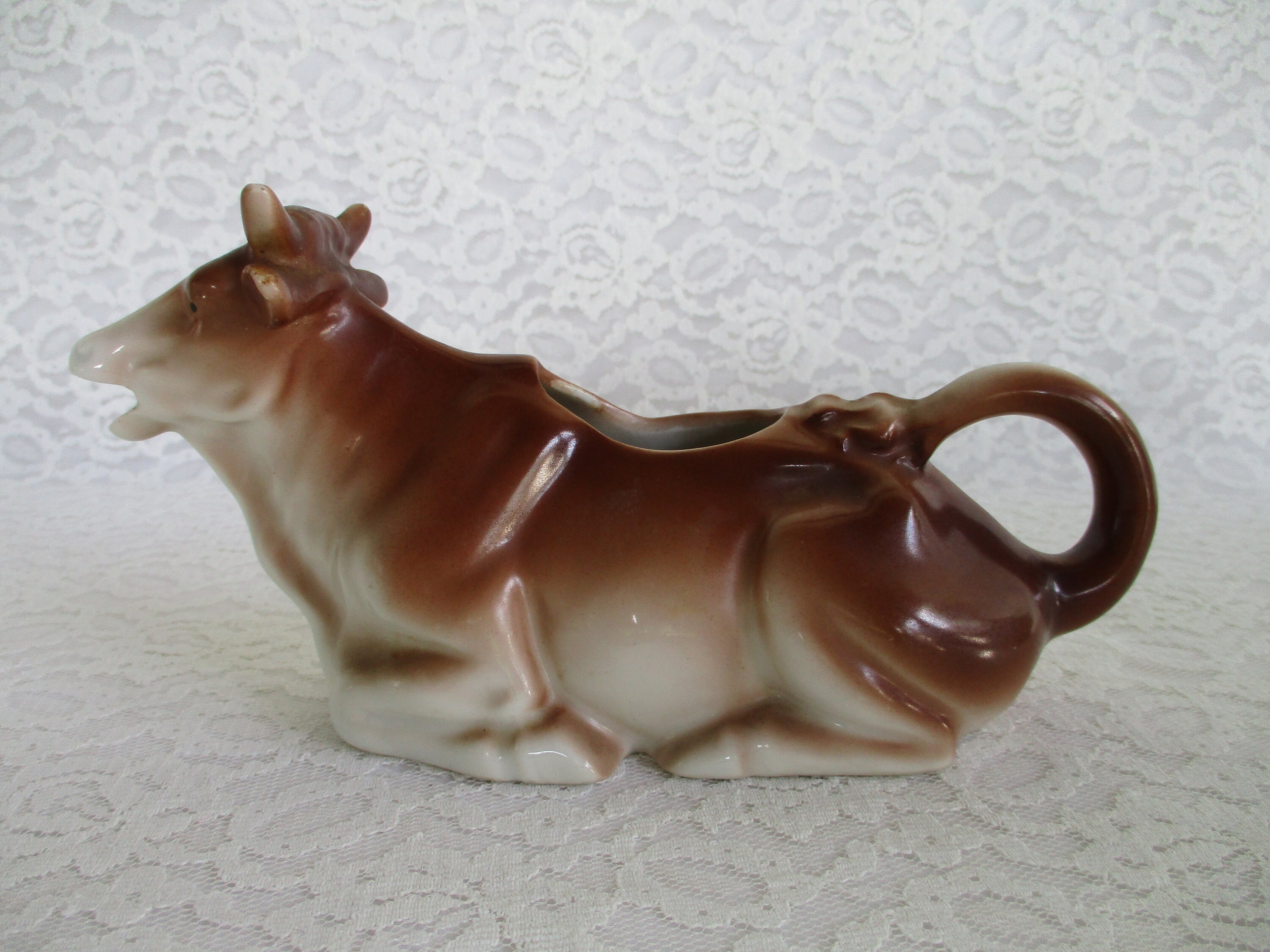 Vintage Bavarian Cow Creamer Pitcher - Etsy