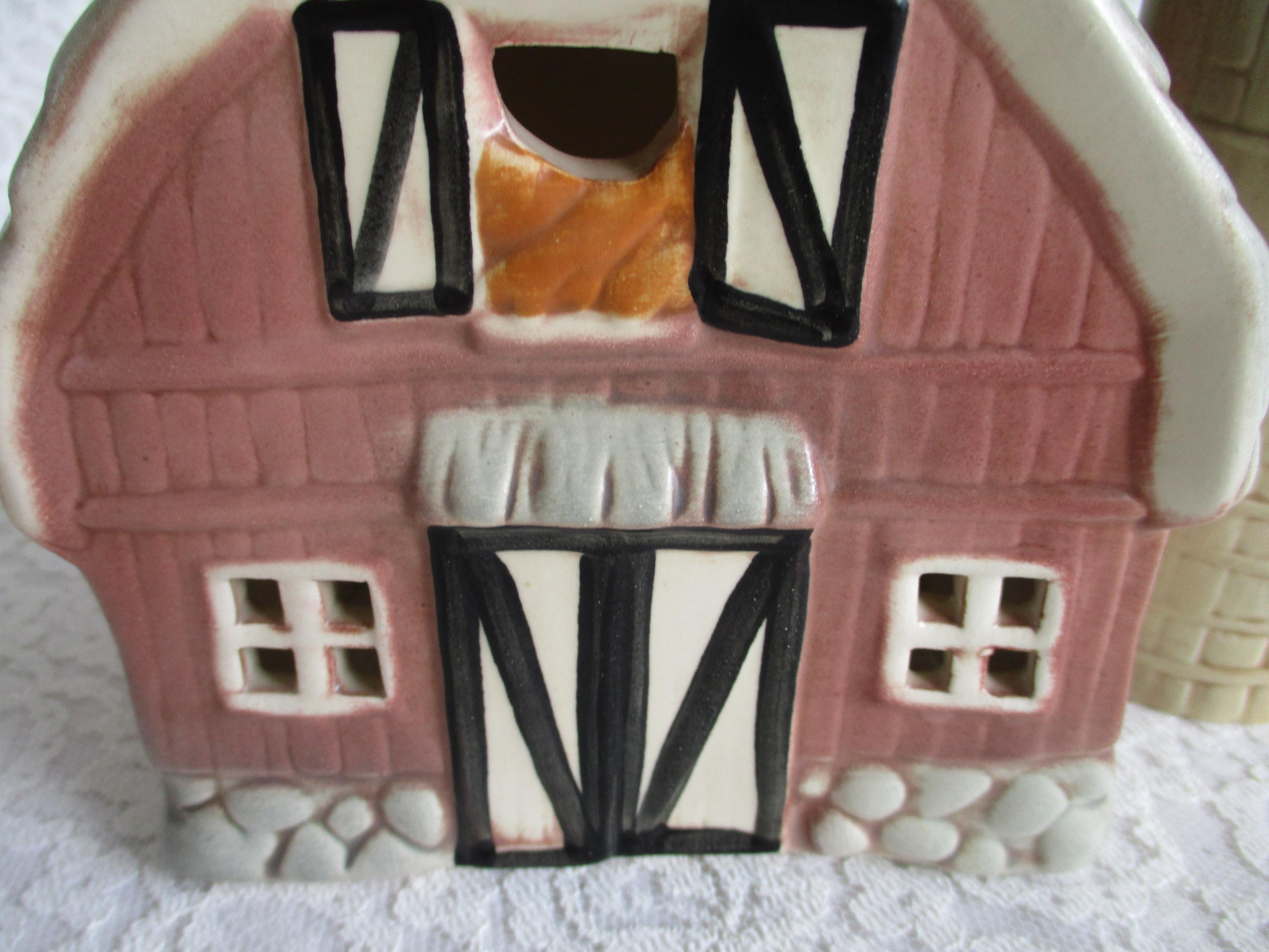 Vintage Mr. Ceramics Lighted Barn With Silo Iola Wisconsin - Etsy