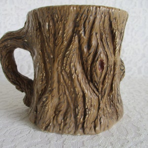 Vintage Owl in a Tree Stump Mug - Etsy
