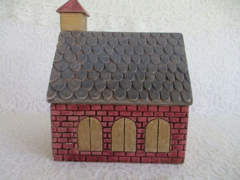 Vintage 1972 Ceramic Pottery Church - Etsy