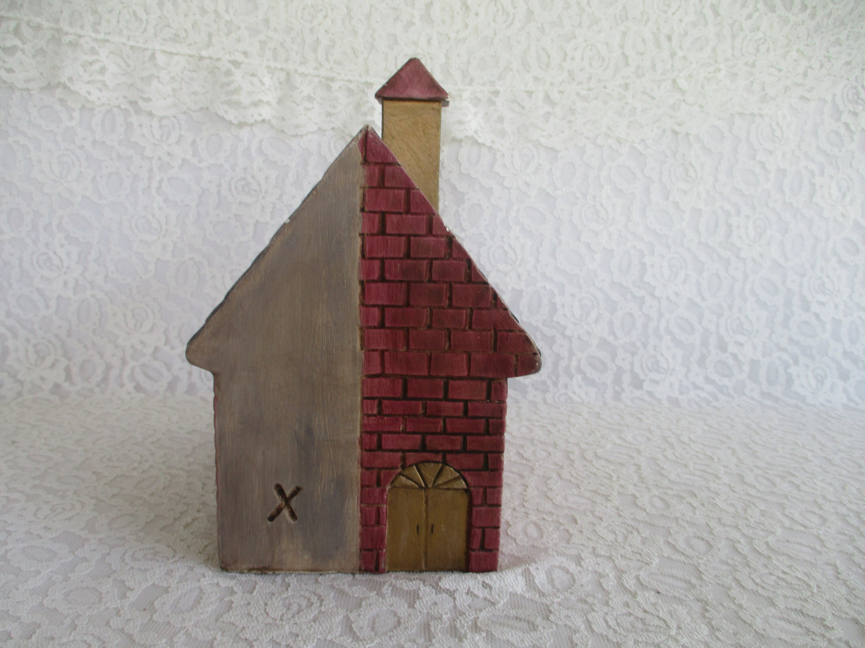 Vintage 1972 Ceramic Pottery Church - Etsy