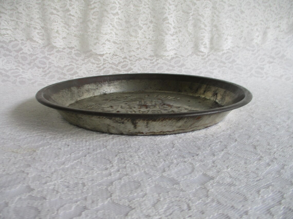 Vintage New England Table Talk Pie Plate - Etsy