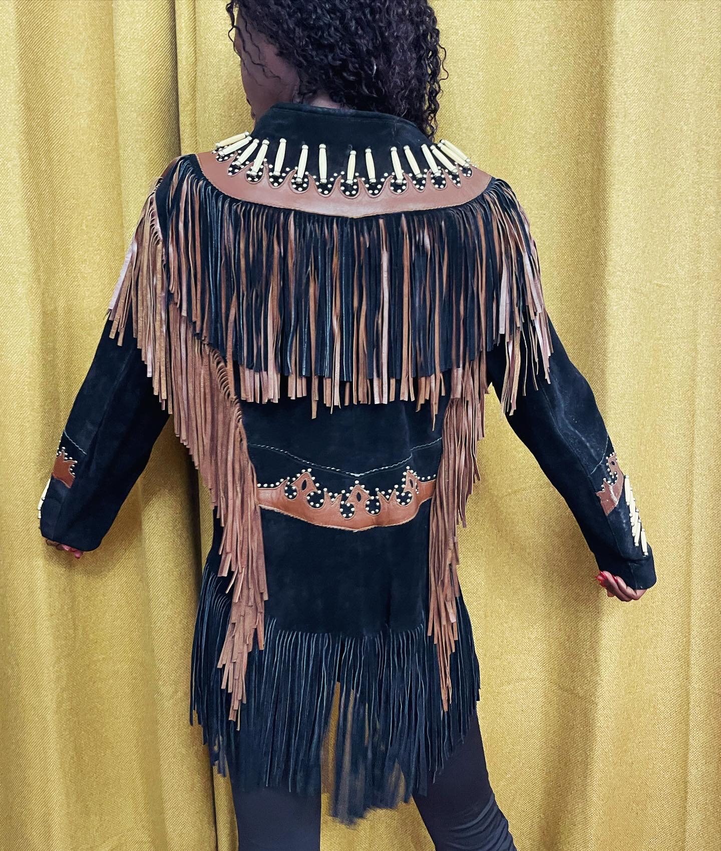 1970-80's- Incredible Native American/ymca/village People Style Fringed ...
