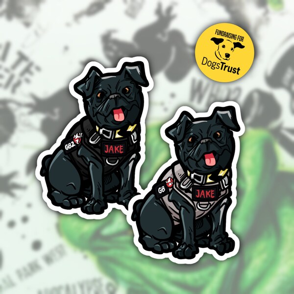 Pug Sticker Pack - Etsy