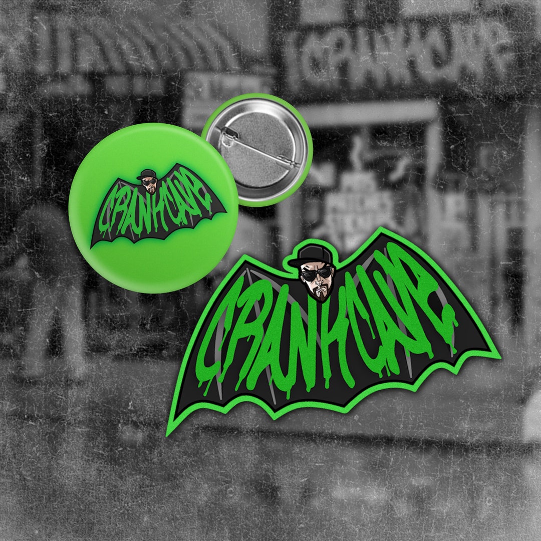 The Crank Cave Logo Badge/sticker Pack - Etsy