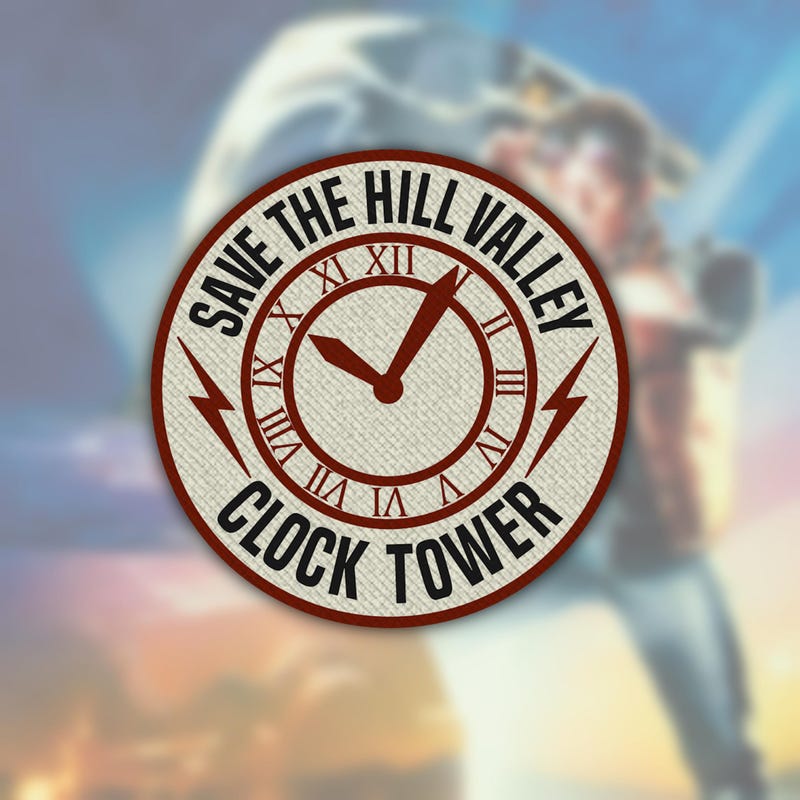 Back to the Future Patch - Etsy