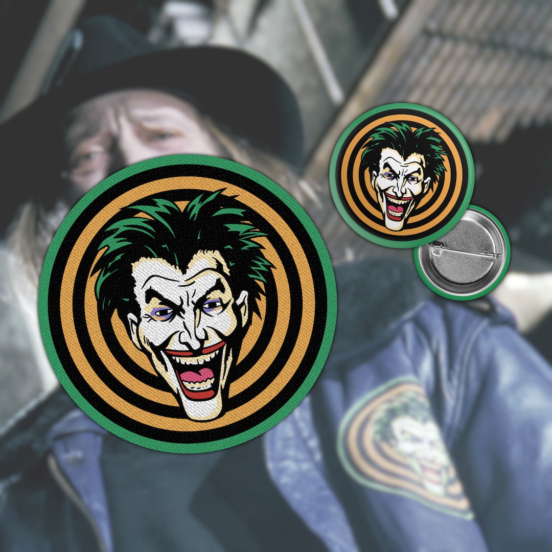 Joker Goon Patch Replica and Button Badge - Etsy