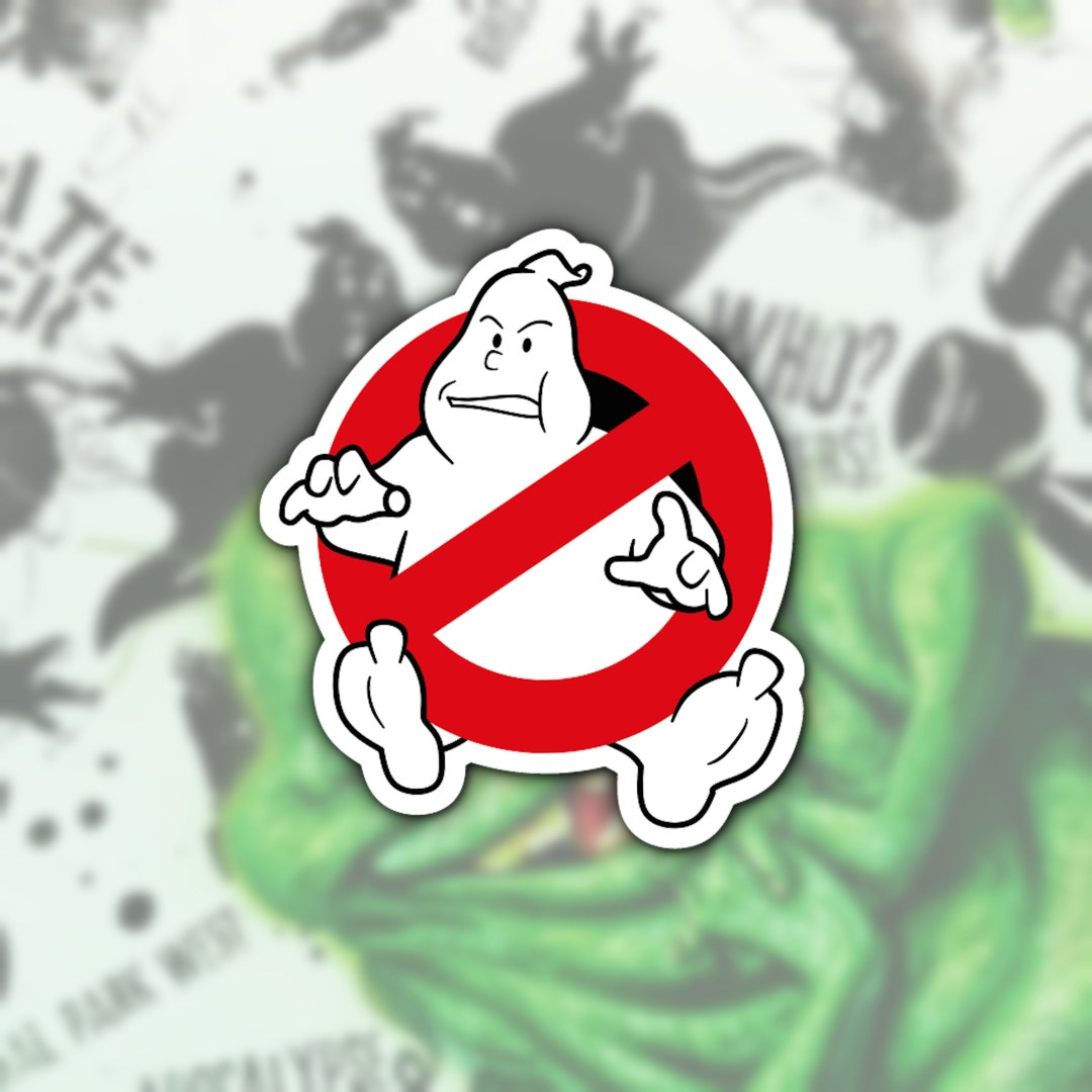 Real Ghostbusters Logo feet Out Vinyl Sticker - Etsy