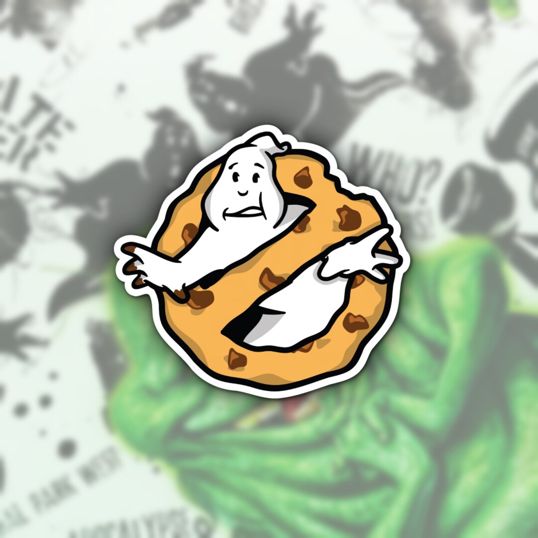 Ghostbusters No Cookies Vinyl Sticker - Etsy
