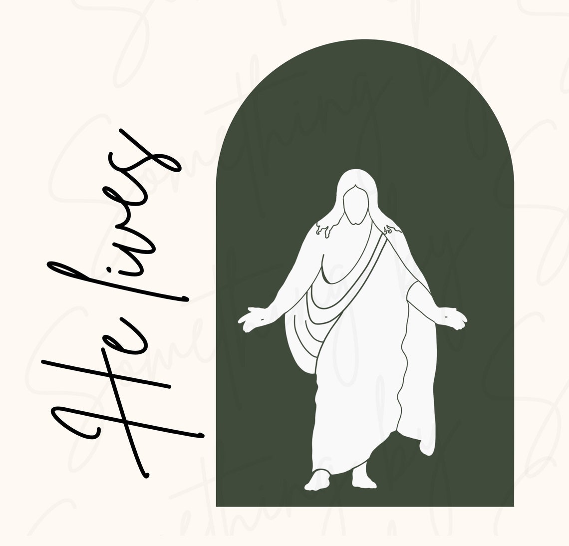 Christus SVG Cut File Jesus LDS Vector Clipart Png for | Etsy