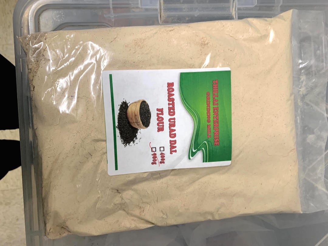 Urad Dhal Flour (roasted), Made in Small Batches in Canada, 900g, Great ...