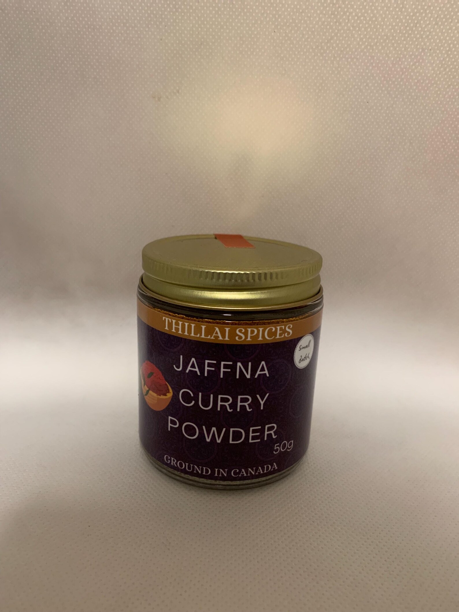 Jaffna Curry Powder, 50g, Ground in Canada, Premium Curry Seasoning ...