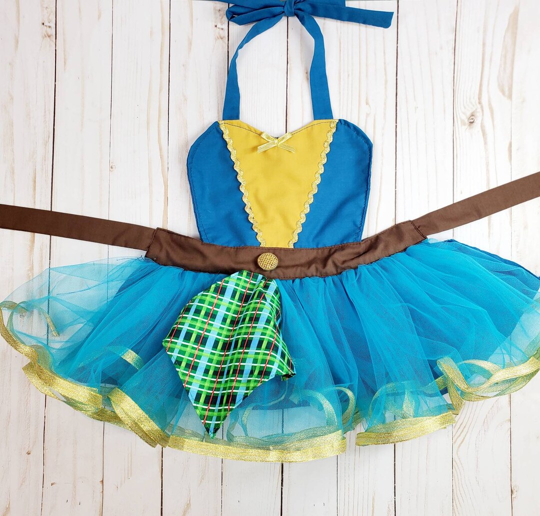 Baby Merida Costume Apron, Merida Baby Outfit, Merida Apron for Cake ...