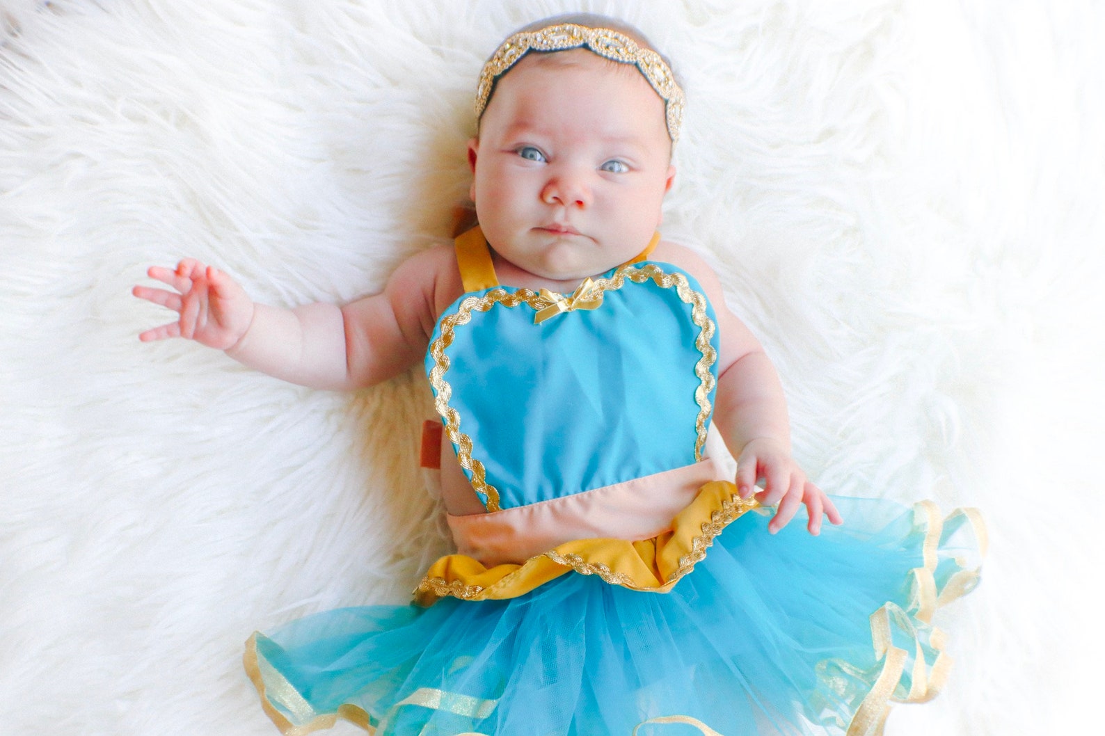 Jasmine Costume Baby Princess Costume Newborn Photo Prop - Etsy
