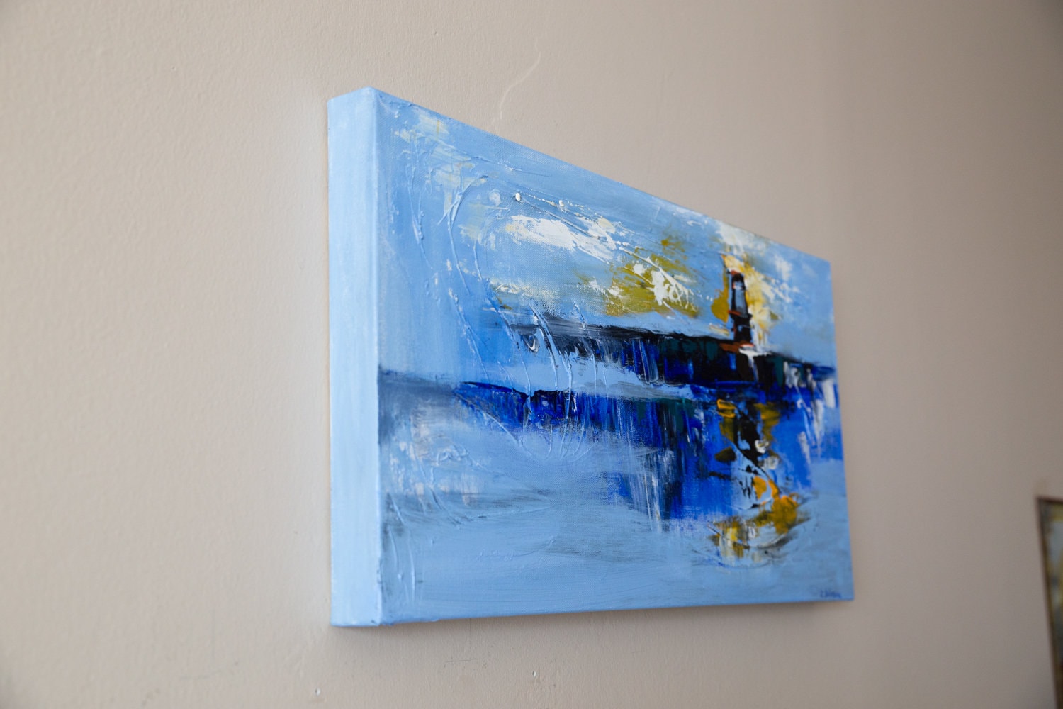 The Lighthouse - Available Now - Ready to Ship - Original Painting ...
