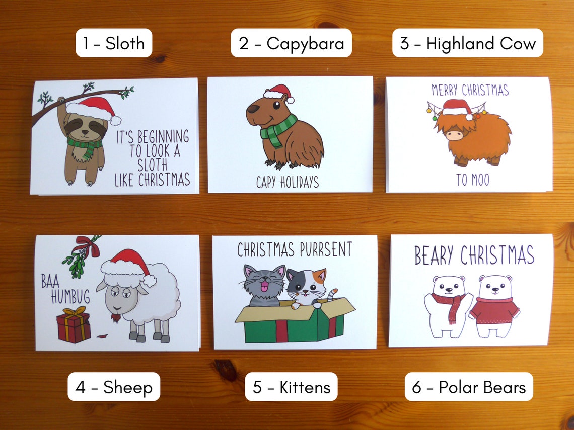 Penguin Pun Card its Penguining to Look a Lot Like - Etsy