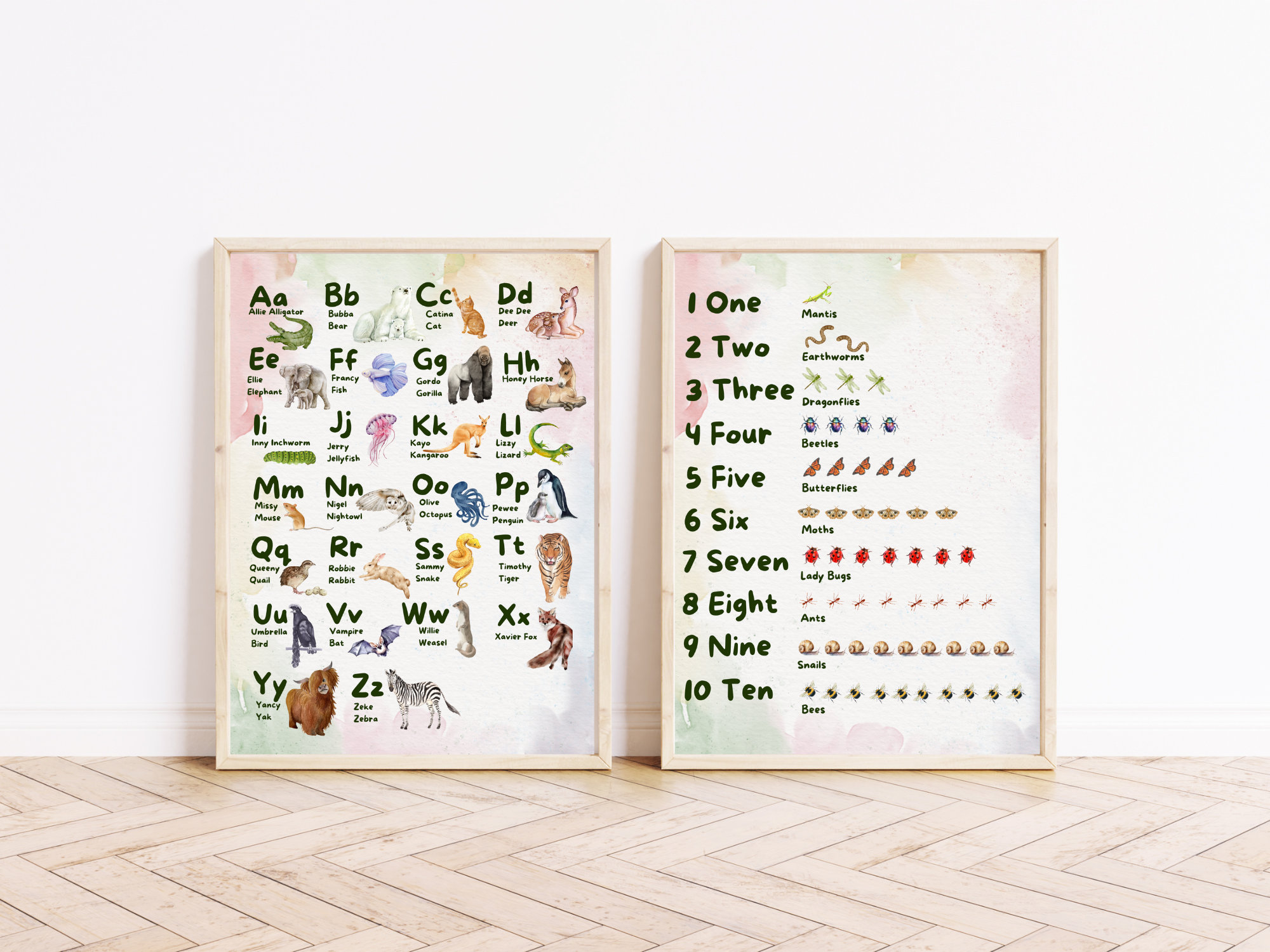 Zoophonics, Animal Alphabets, Insects Counting Numbers, Fun Cute ...