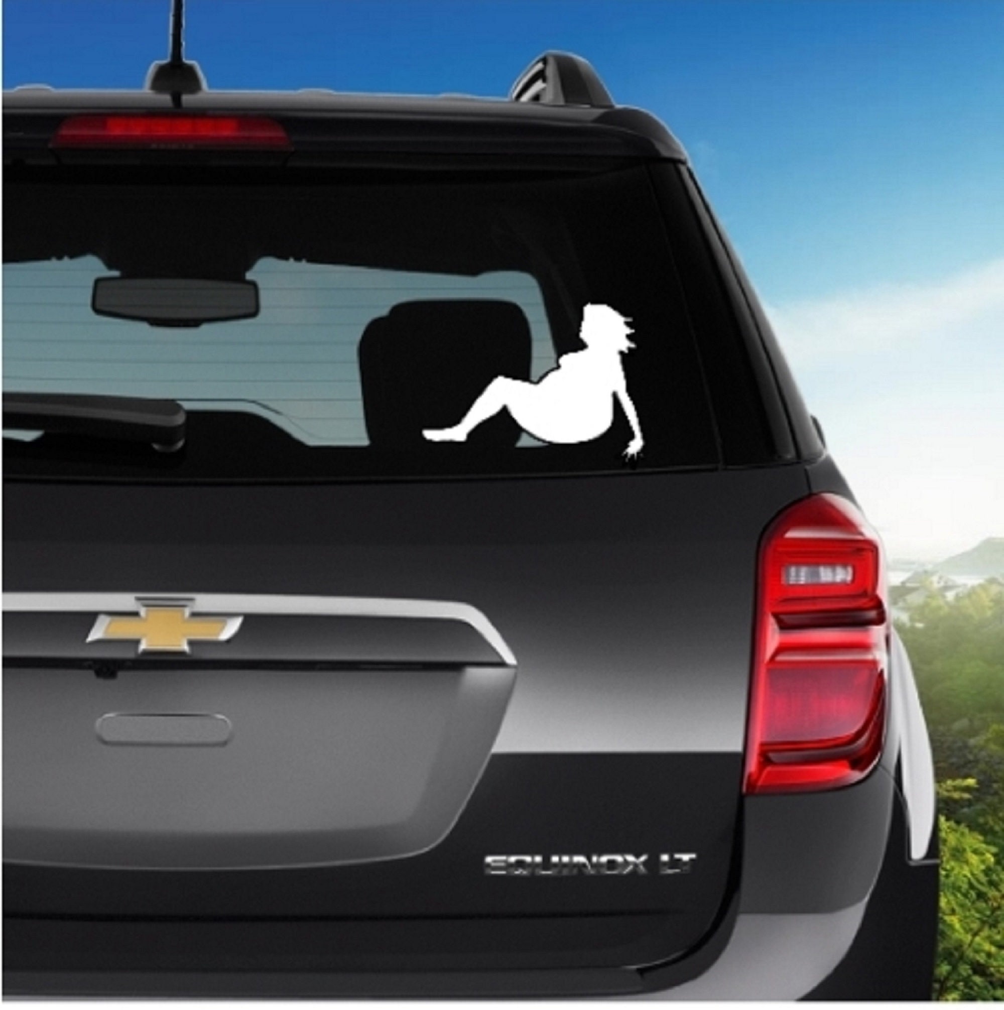 Fat Woman Sticker Car Decal Fat Lady Car Decal Window | Etsy