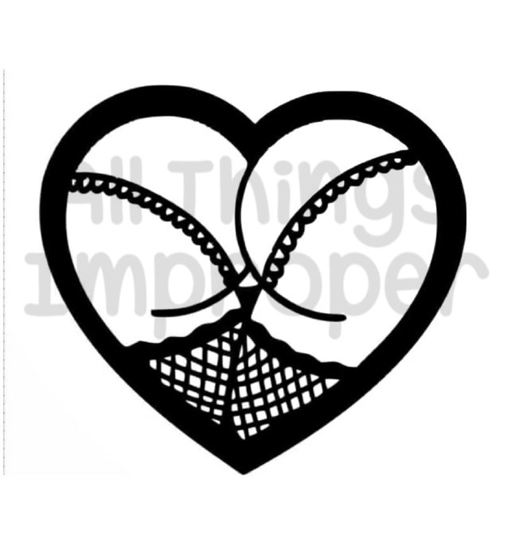 Heart Butt SVG, Funny SVG, Offensive SVG, Digital Download Svg, Cricut ...