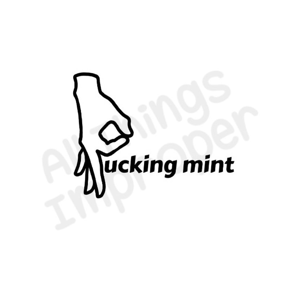 Fucking Mint SVG, Funny SVG, Offensive SVG, Digital Download Svg ...