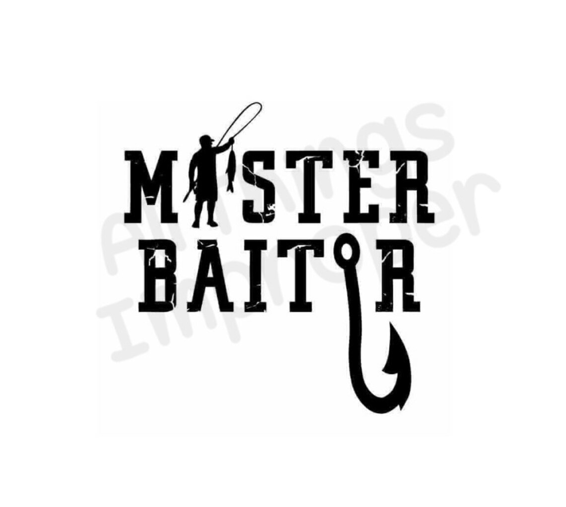 Master Baiter Svg Fishing Svg Fish Svg Fishing Bait Svg - Etsy