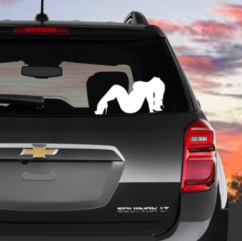Fat Woman Sticker Car Decal Fat Woman Car Decal Window - Etsy